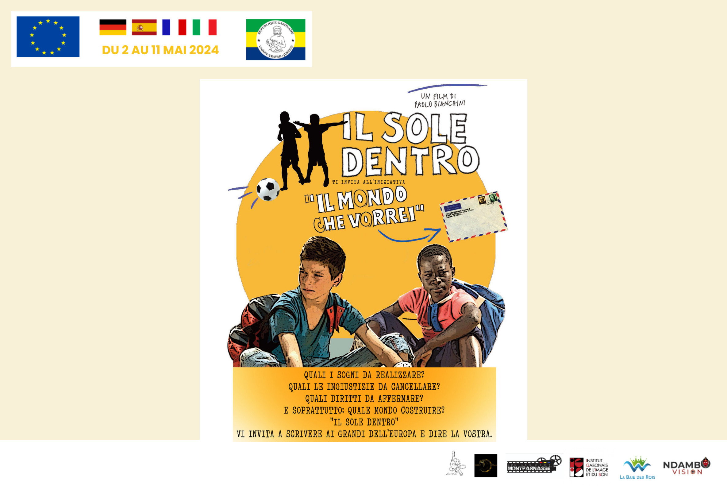 Dizaine de l’Europe 2024 : Projection cinéma – il sole dentro ...